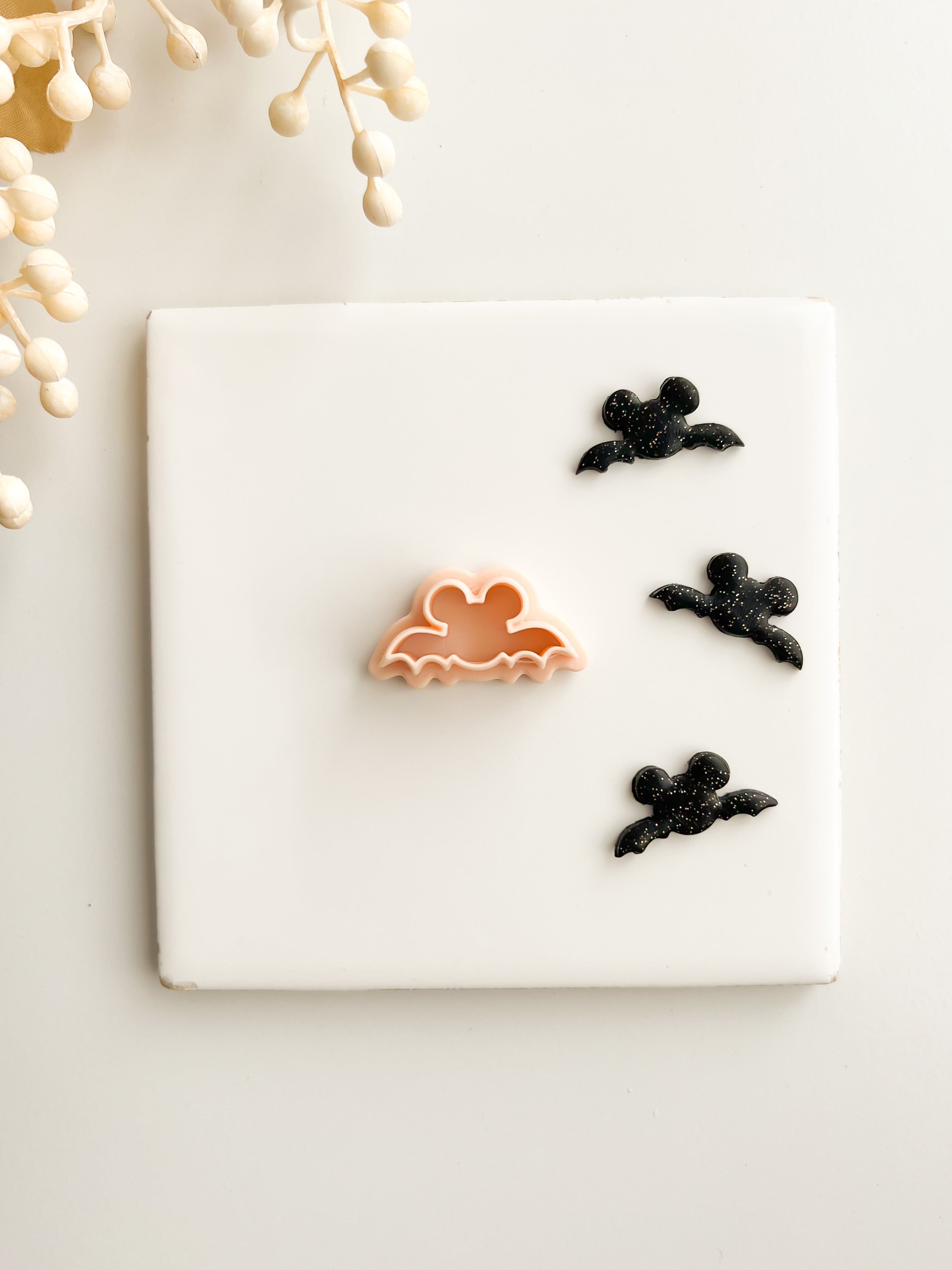 Bat Mouse Clay Cutter | Bat Mouse Polymer Clay Cutter for DIY Halloween ...